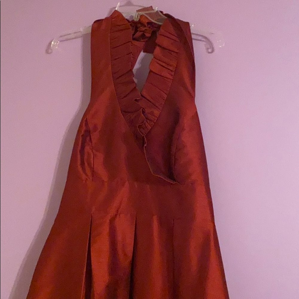 Lula Kate Formal Dress Halter Neck Low Back - Gem